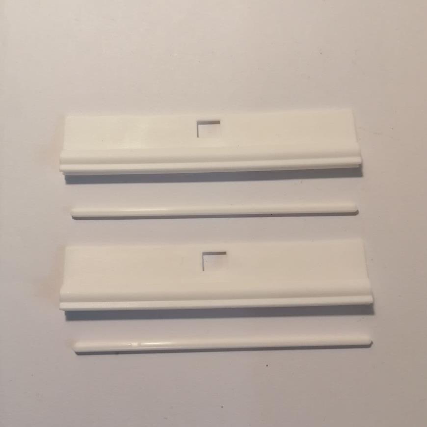 89mm (3.5") DIY Hangers (2 Part Hanger) (Pack of 10)